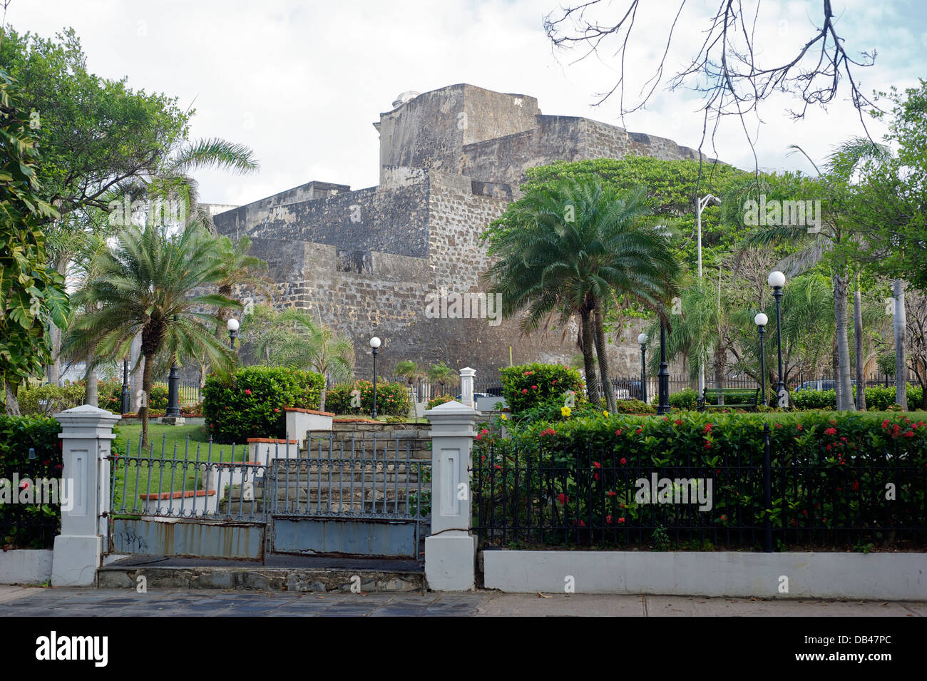 San Cristobal Castle, Old San Juan, Puerto Rico Stock Photo - Alamy