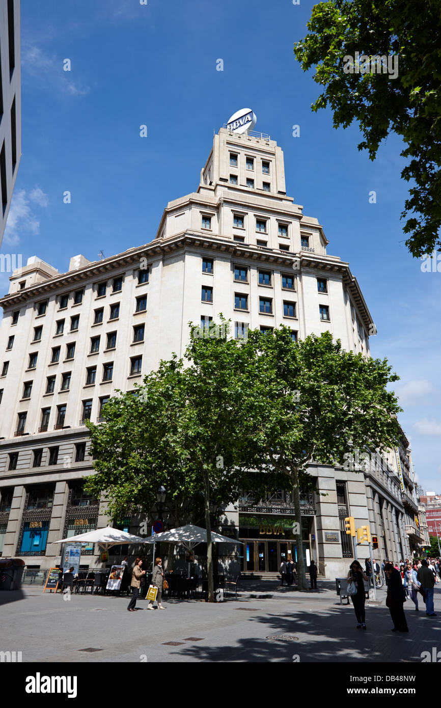 Bbva bank building hi-res stock photography and images - Alamy