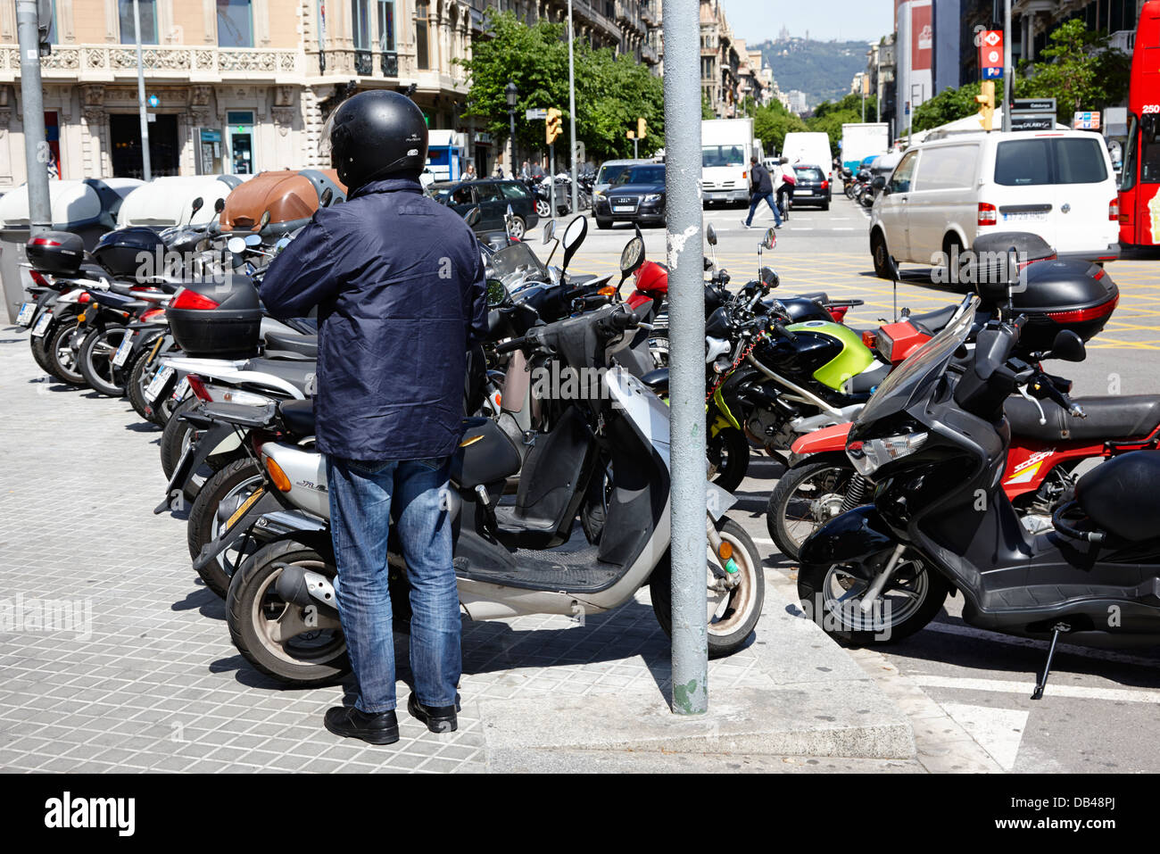 Mopeds Spain High Resolution Stock Photography and Images - Alamy