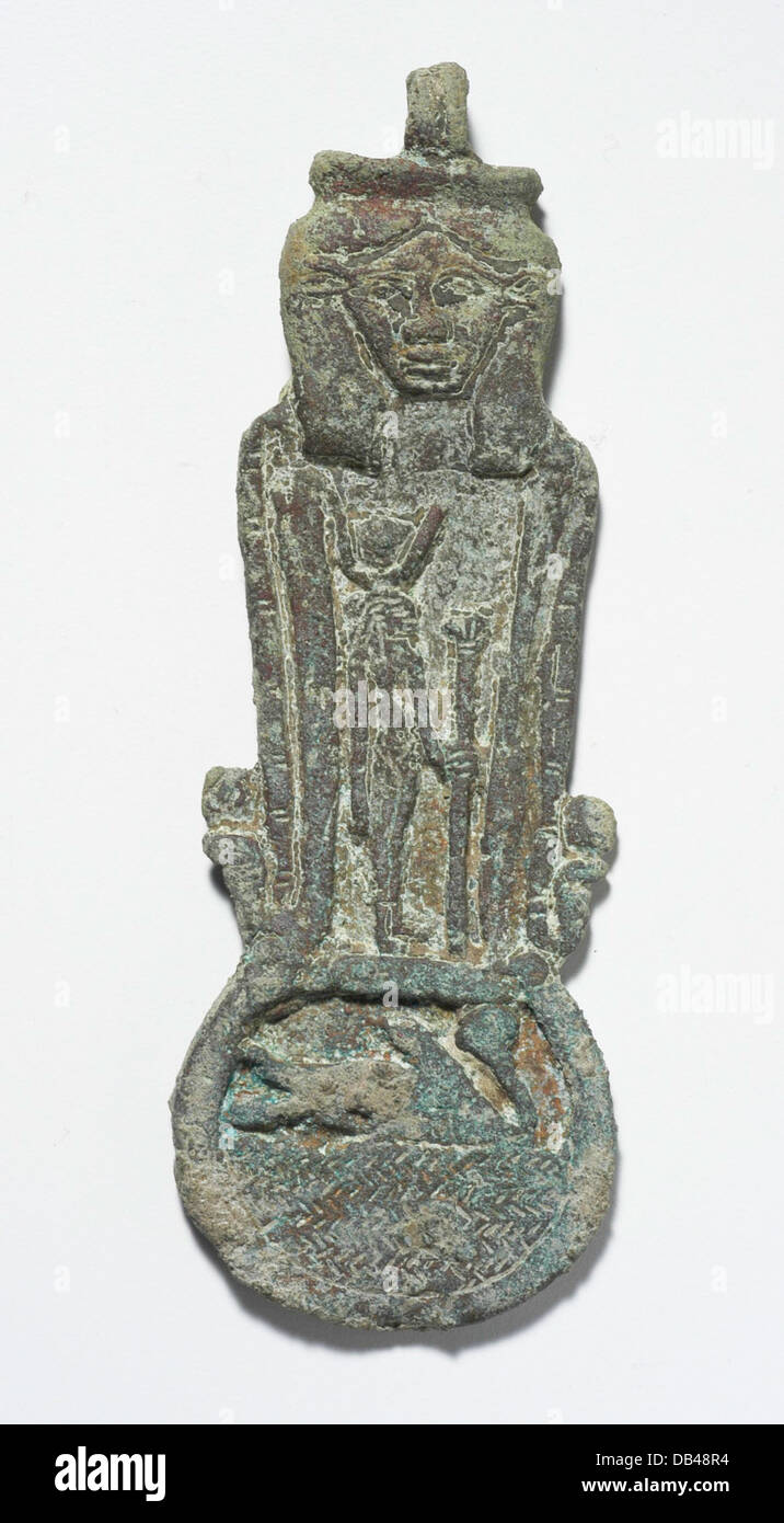 This Menat cultic object represents the Egyptian goddess Hathor ...