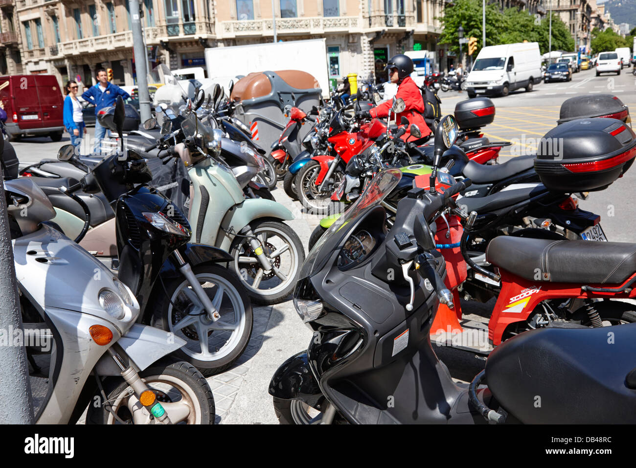 Mopeds Spain High Resolution Stock Photography and Images - Alamy
