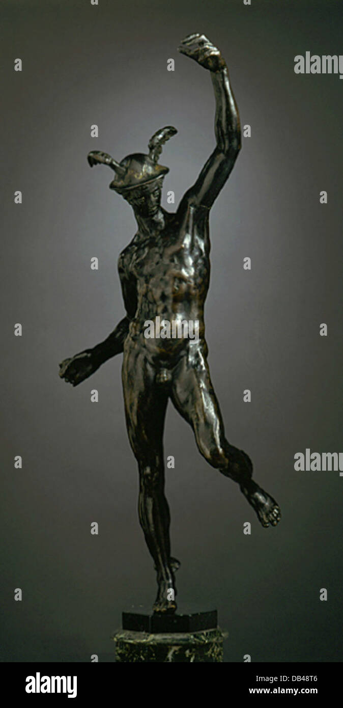 This depiction of Mercury, the Roman god of communication and speed ...