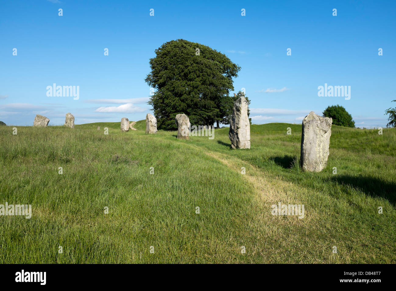 Avebury Stone Circle Stock Photo - Alamy
