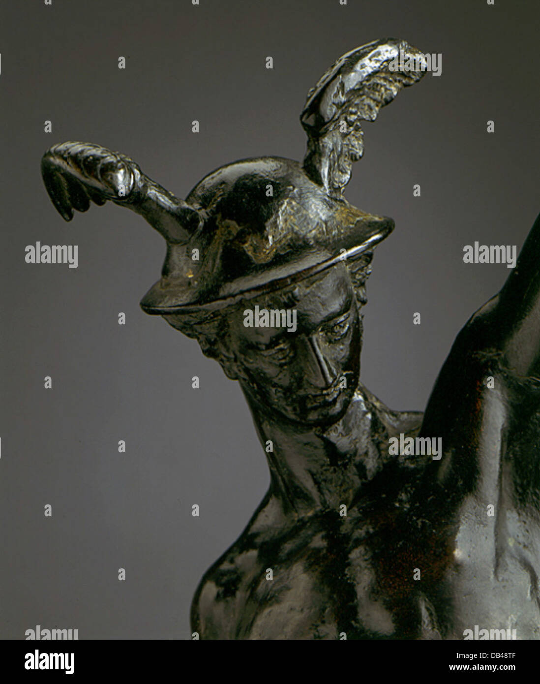 This sculpture of Mercury, part of LACMA's collection, represents the ...