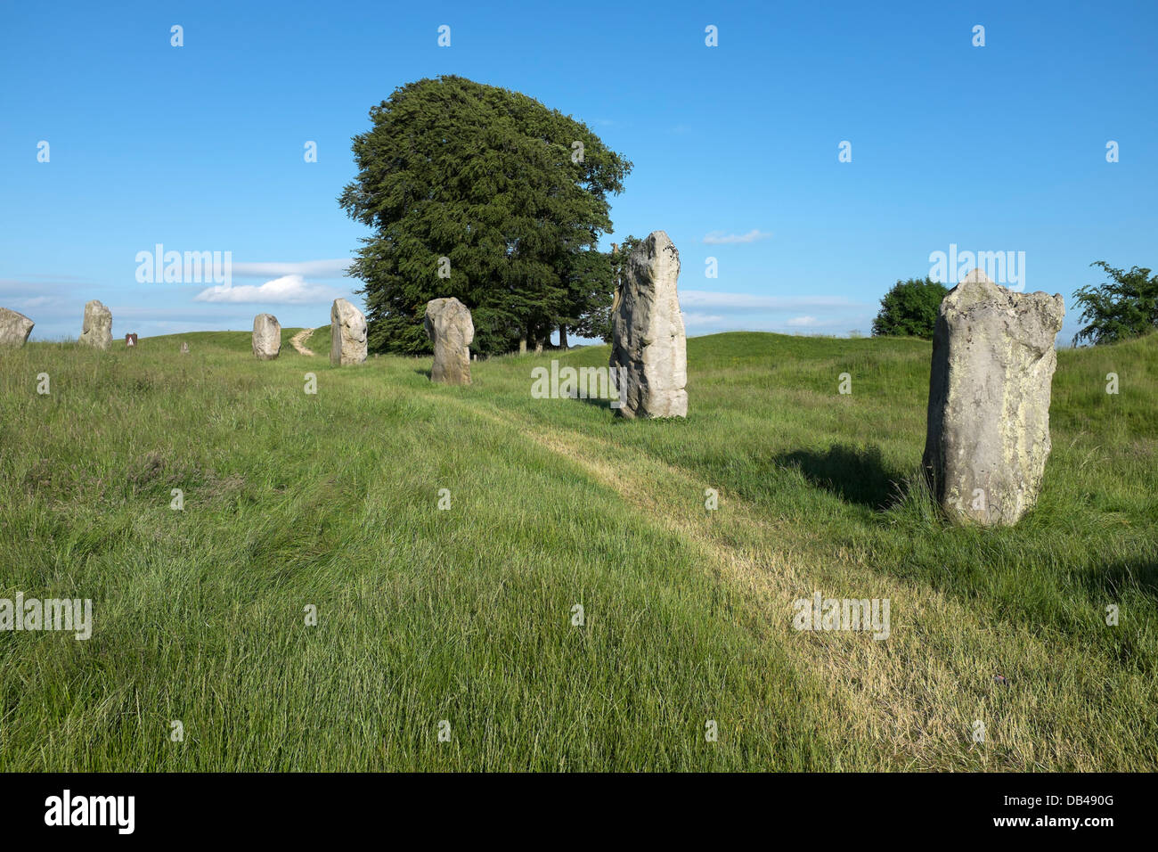 Avebury Stone Circle Stock Photo - Alamy