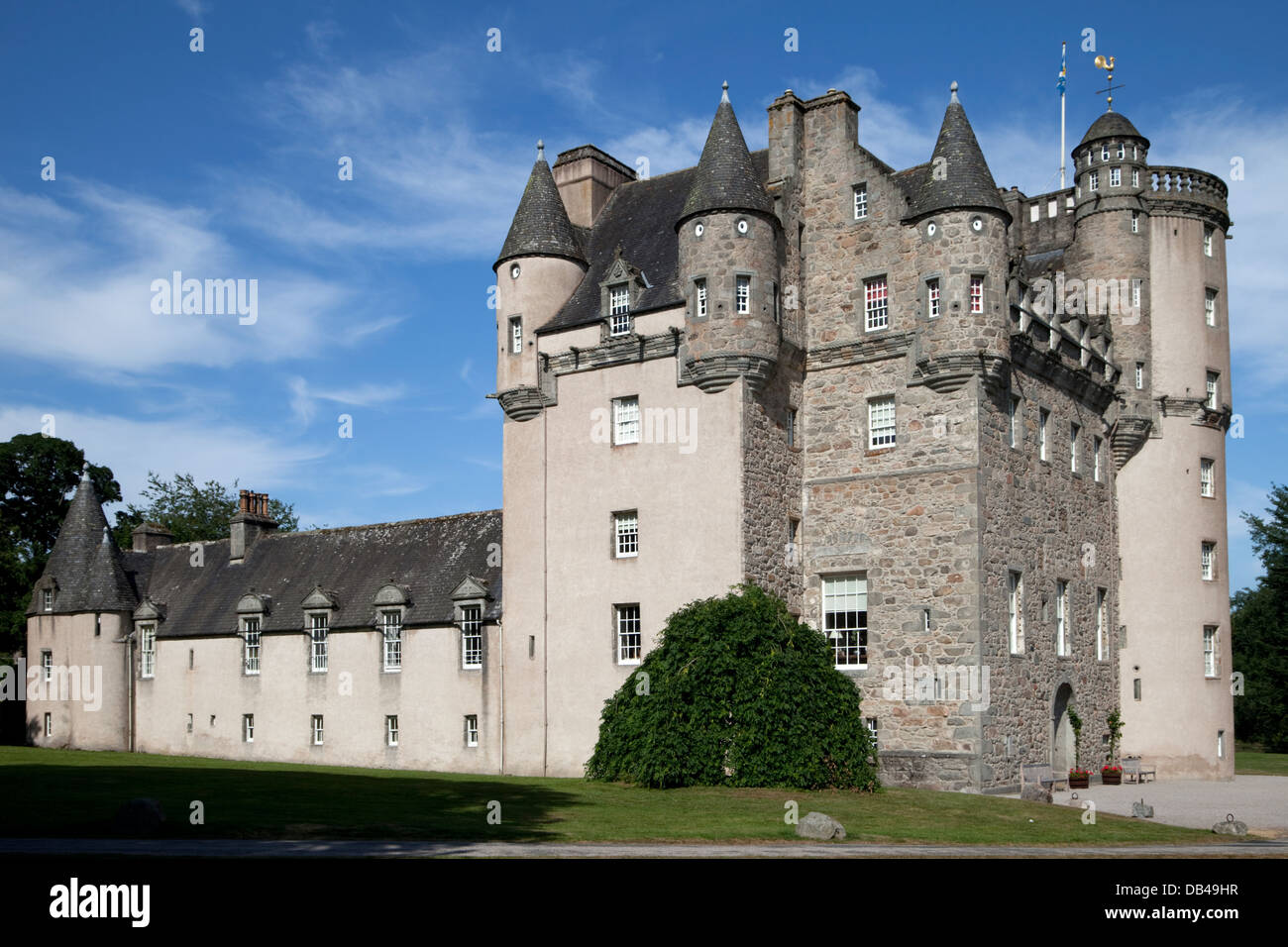 Castle Fraser, Scotland Stock Photo - Alamy