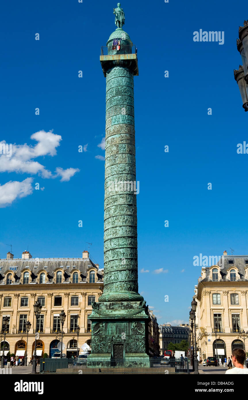 Napoleon's column paris hi-res stock photography and images - Alamy