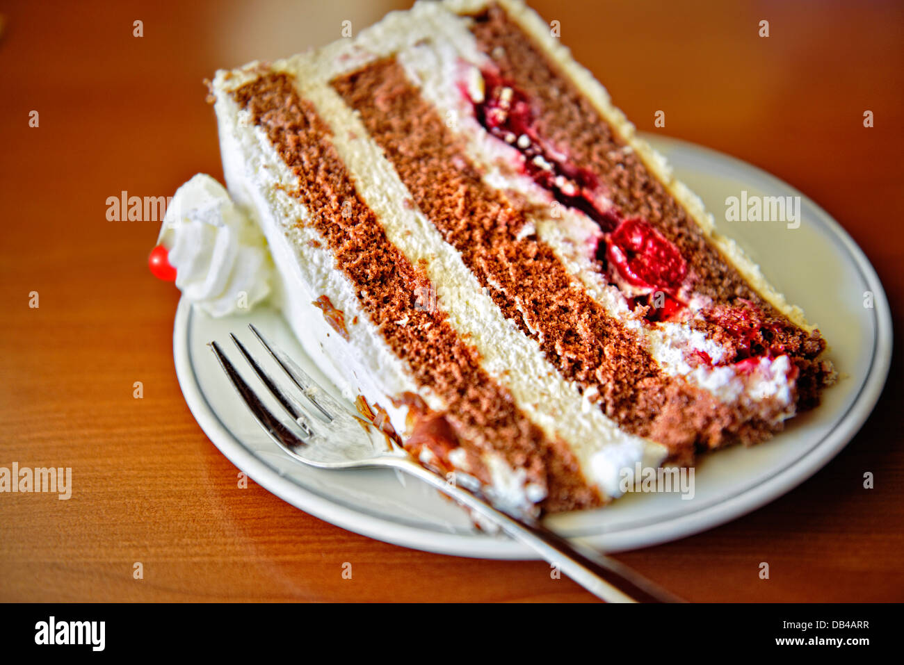 Schwarzwald cake hi-res stock photography and images - Alamy