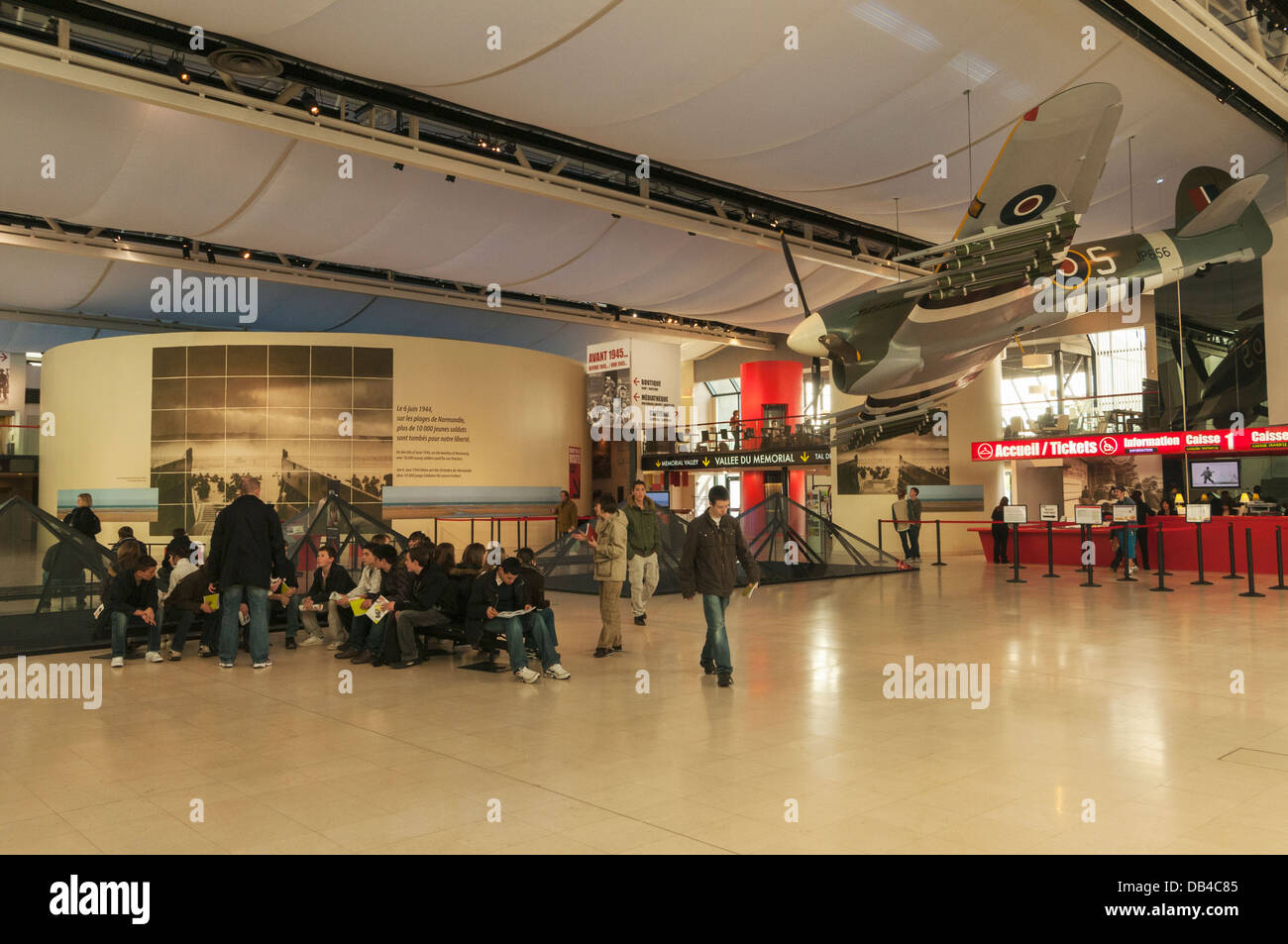 Caen memorial museum hi-res stock photography and images - Alamy