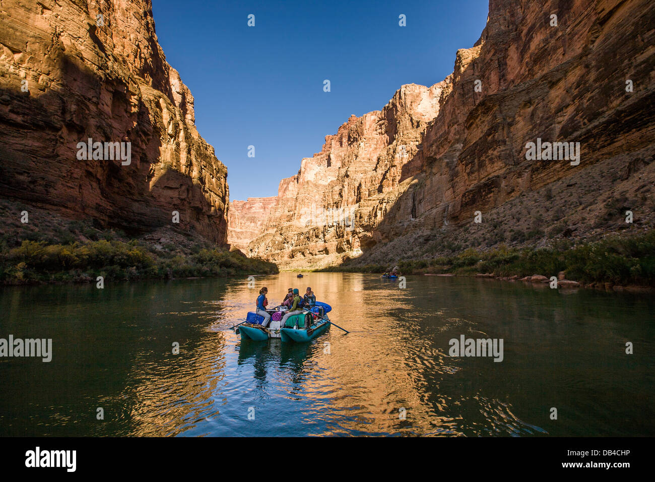 Colorado river grand canyon raft hi-res stock photography and images ...