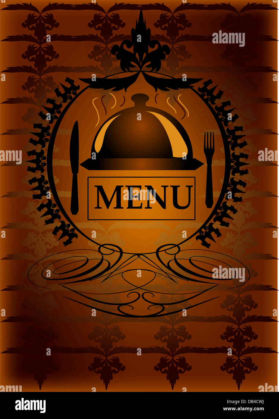 Generic restaurant menu Stock Photo - Alamy