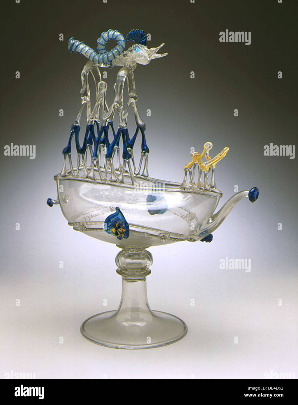 Nef (Boat-shaped Vessel) M.82.124.2 Stock Photo - Alamy