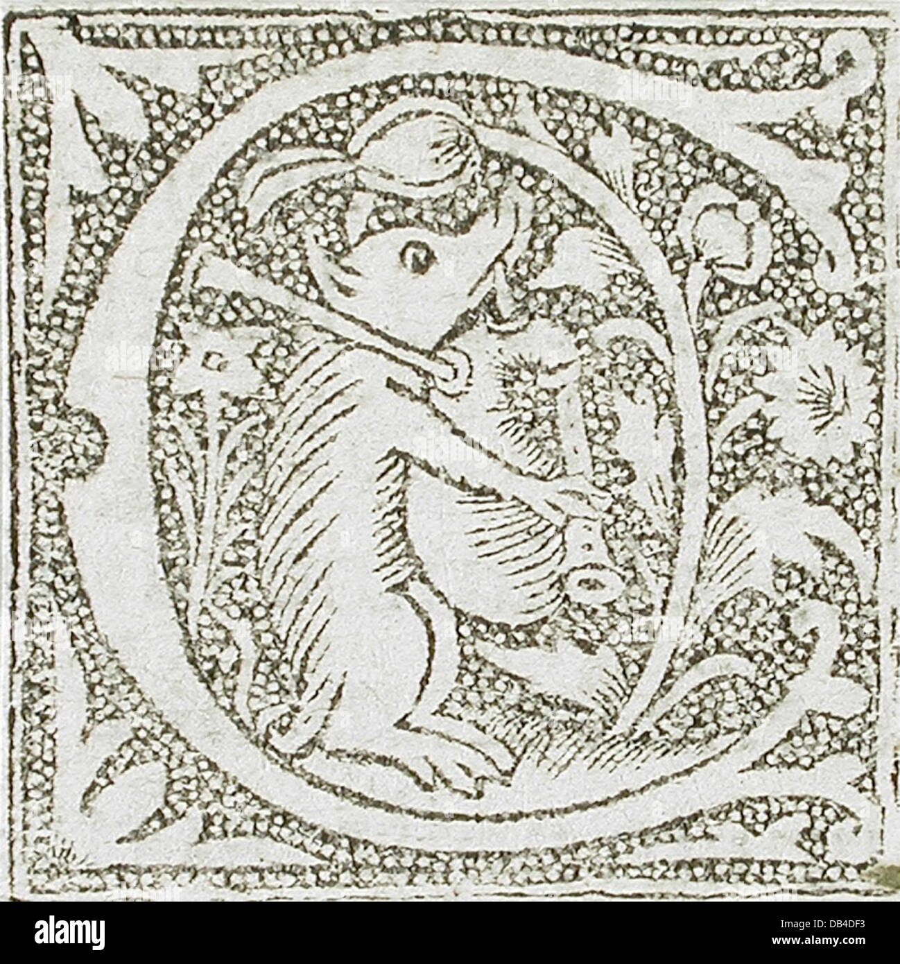 This series of ornamental letters, featuring letters A, C, D, M, P, and ...