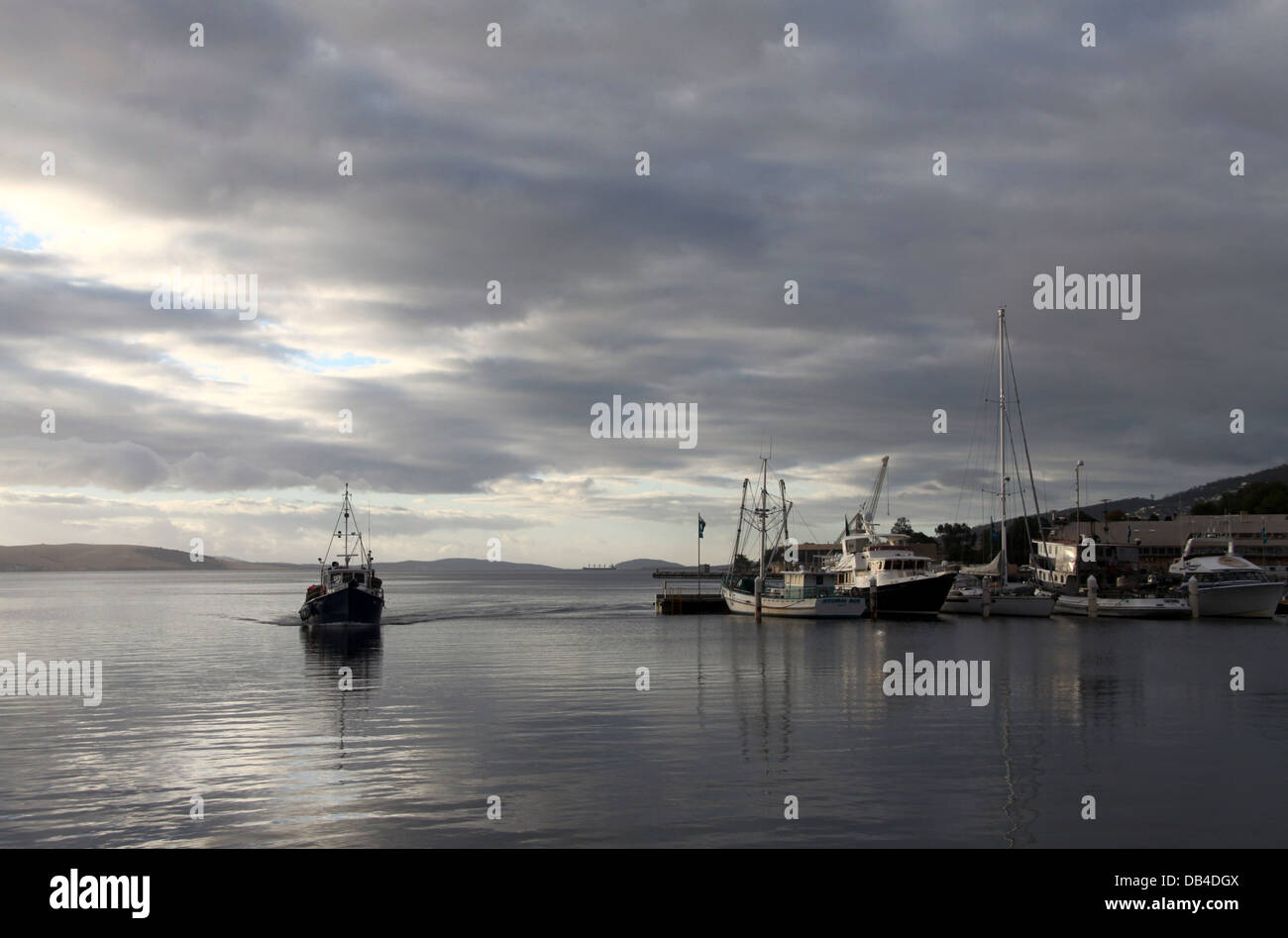 Hobart harbour hi-res stock photography and images - Alamy