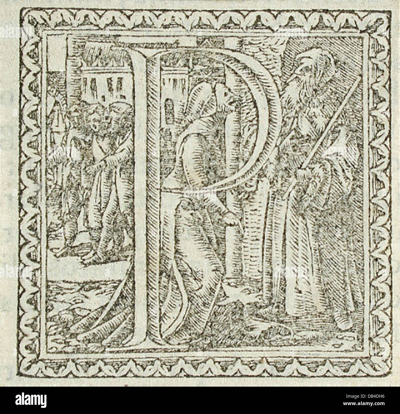 This collection of ornamental letters consists of intricate ...