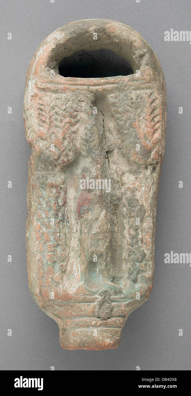This oil lamp, housed at LACMA, represents a key example of ancient ...