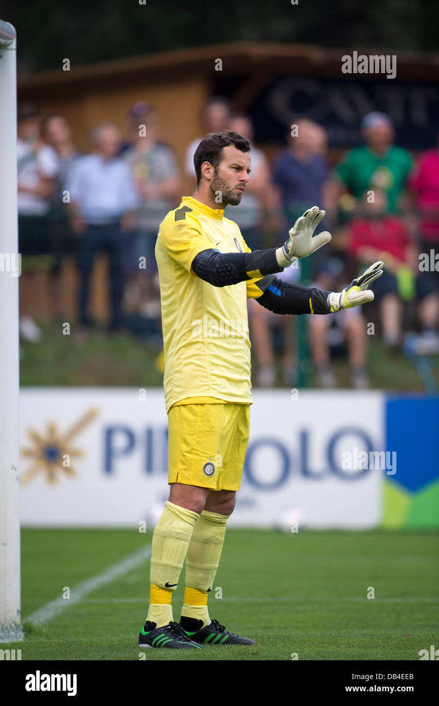Pinzolo, Italy. 22nd , 2013. Samir Handanovic (Inter) Football / Soccer ...