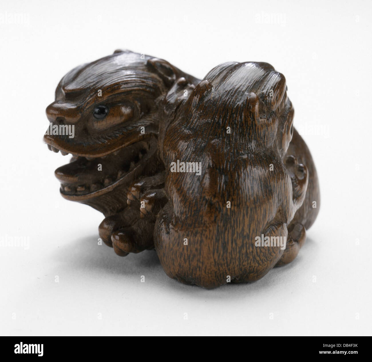 This pair of three-clawed animals, part of the Los Angeles County ...