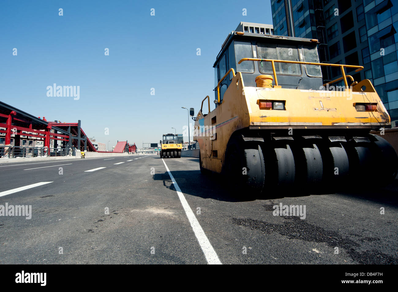 Chengdu, China, bus rapid transit station Stock Photo - Alamy