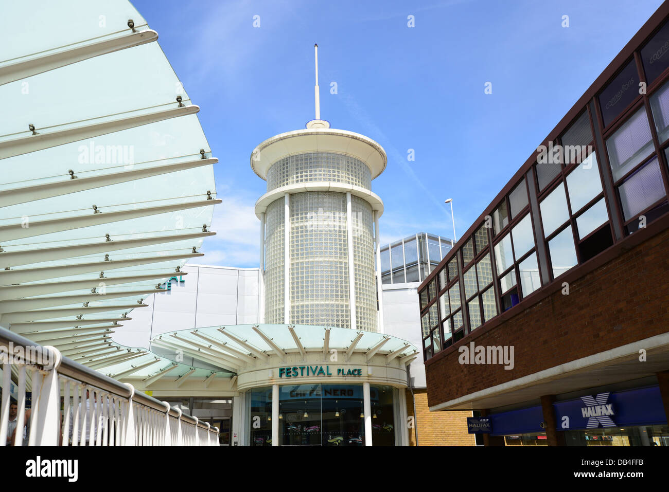 Entrance to Festival Place Shopping Centre, Basingstoke, Hampshire ...