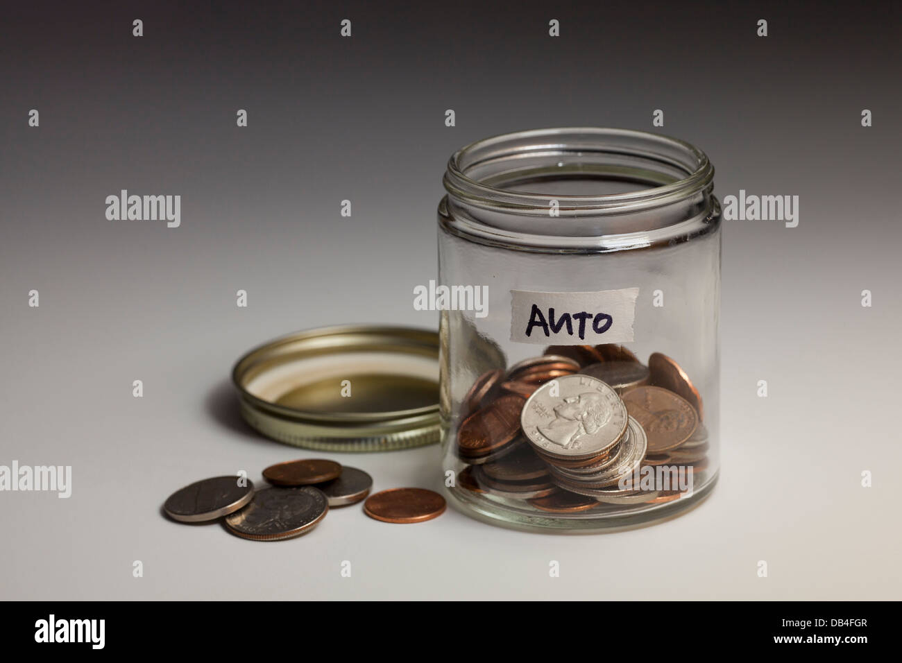 Car and coins hi-res stock photography and images - Alamy
