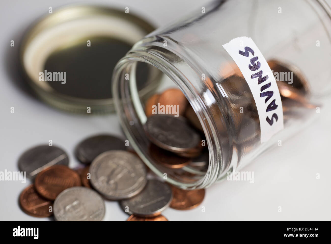Spilled coins hi-res stock photography and images - Alamy