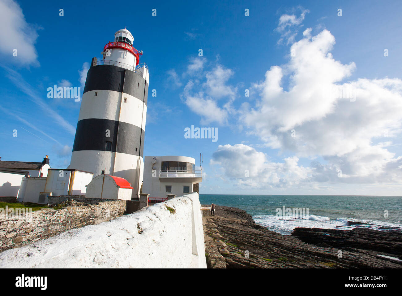 Hook lighthouse located at Hook head is one of the oldest lighthouses ...