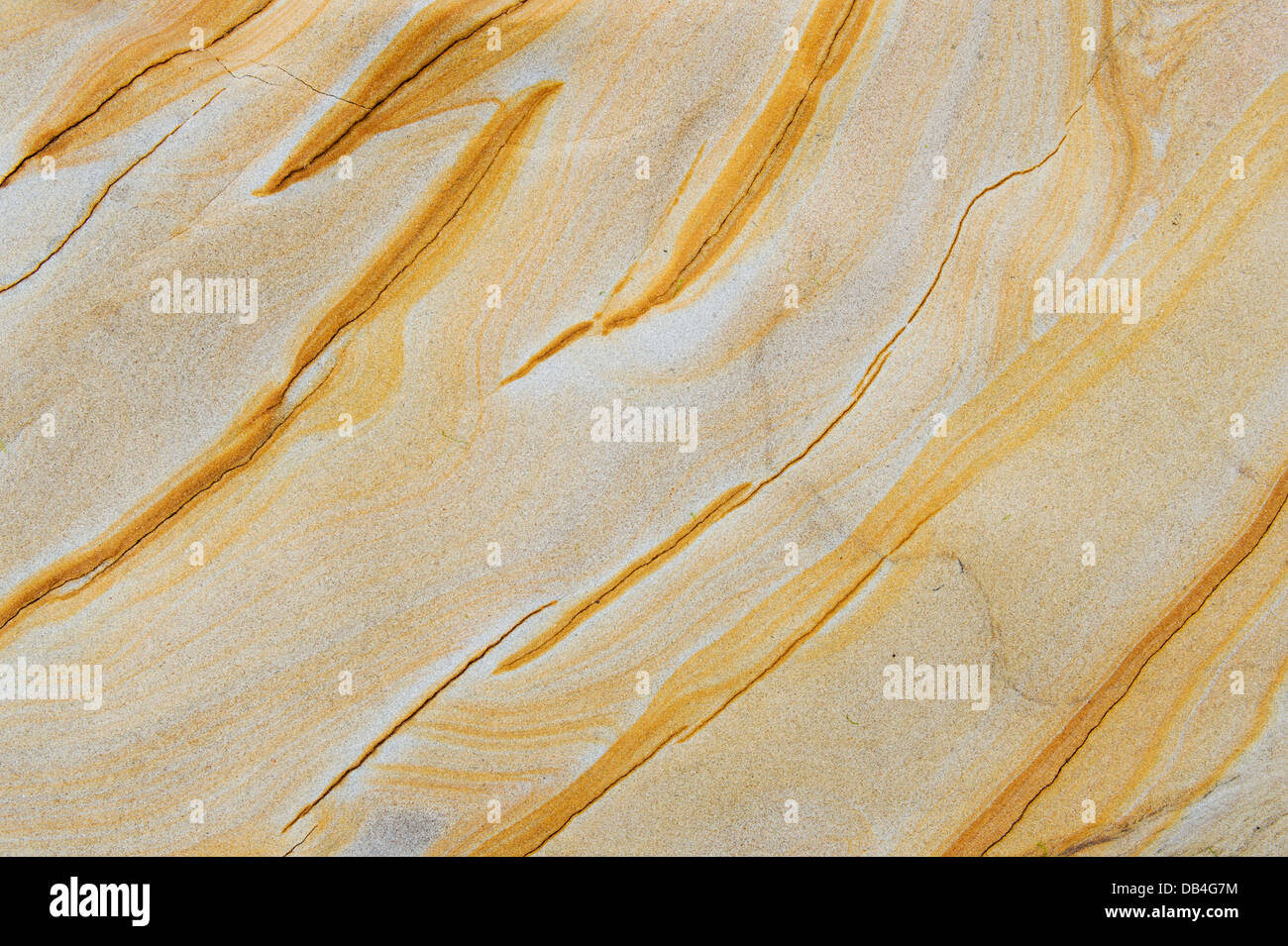 Sandstone rock strata pattern. Northumberland Coastline, England Stock ...