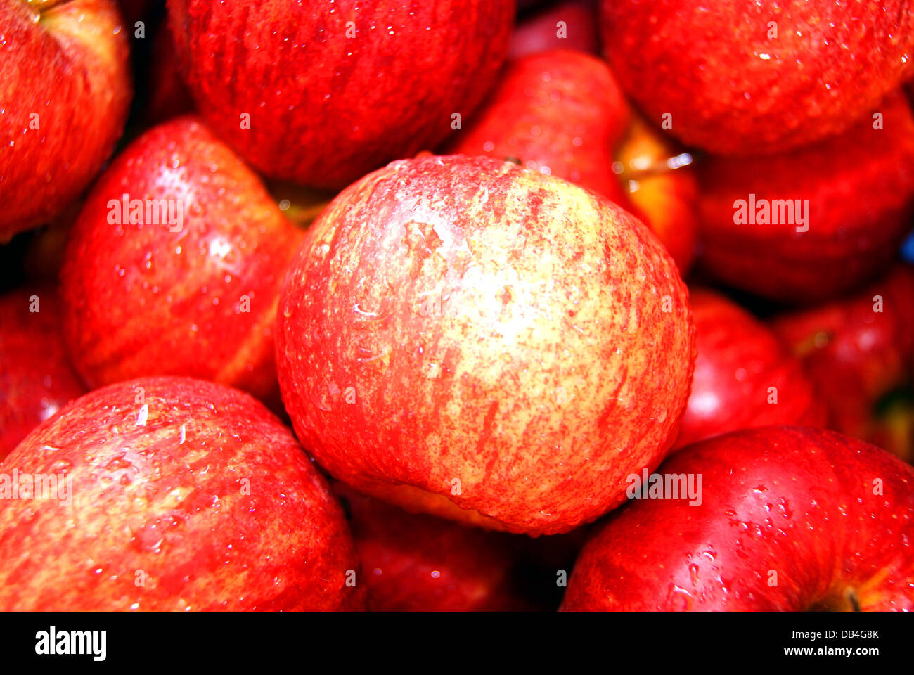 Fresh apple. Apple is a delicious fruit Stock Photo - Alamy