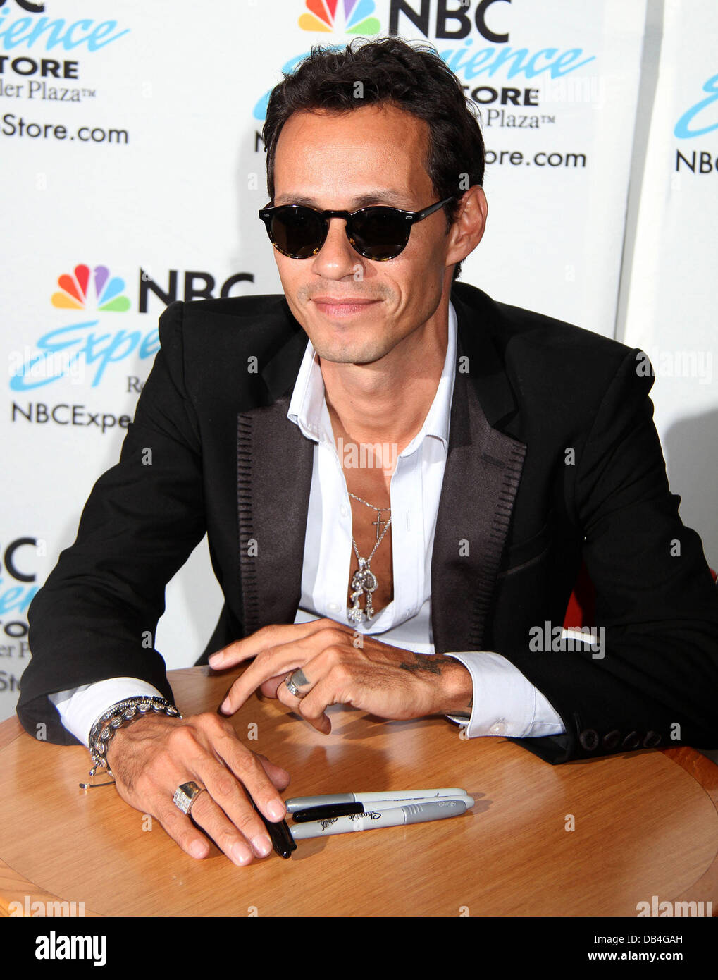 New York, New York, USA. 23rd July, 2013. Singer MARC ANTHONY promotes ...