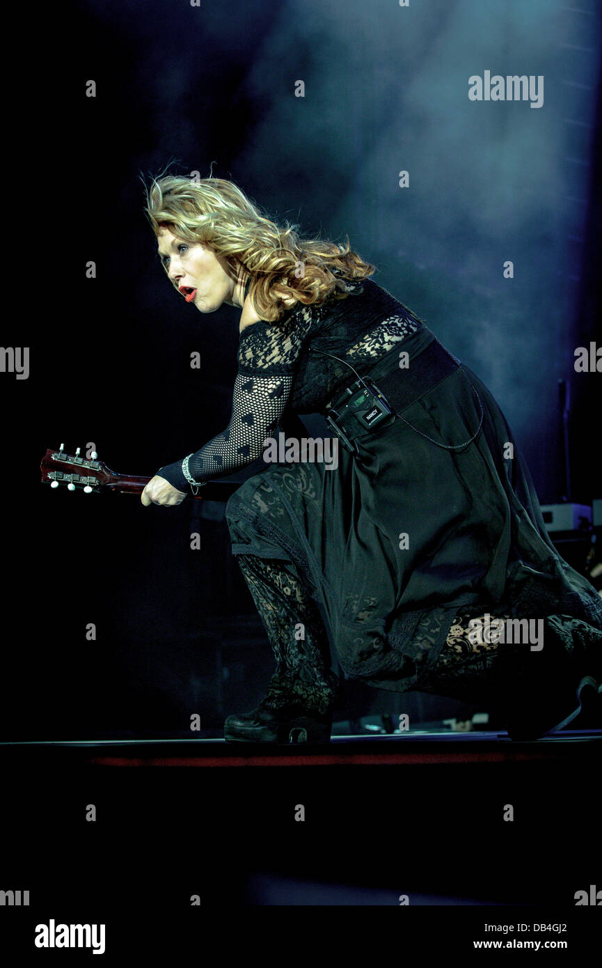 Toronto, Ontario, Canada. 23rd July, 2013. NANCY WILSON of American ...