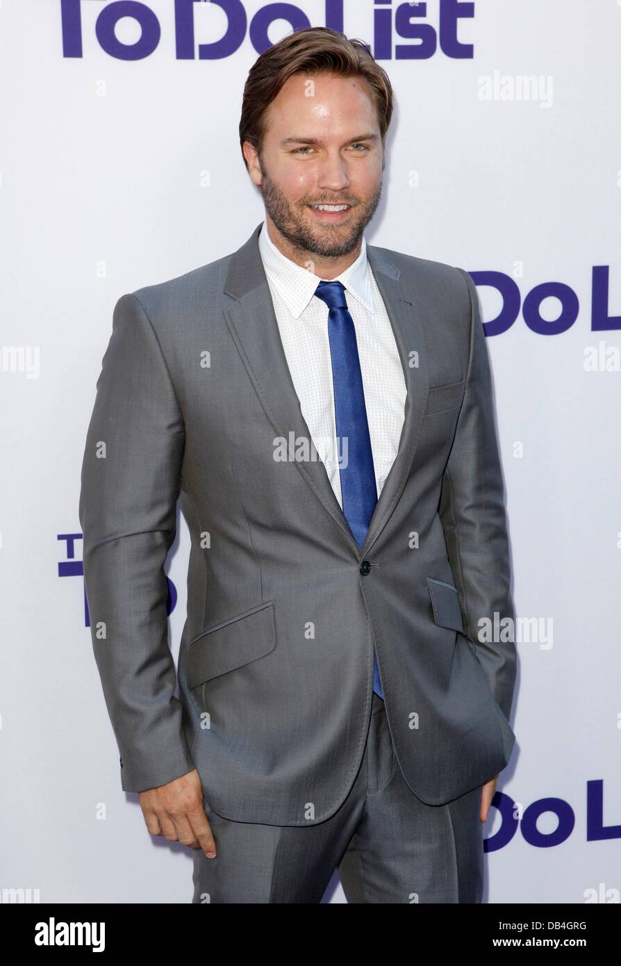 Los Angeles, CA. 23rd July, 2013. Scott Porter at arrivals for THE TO ...