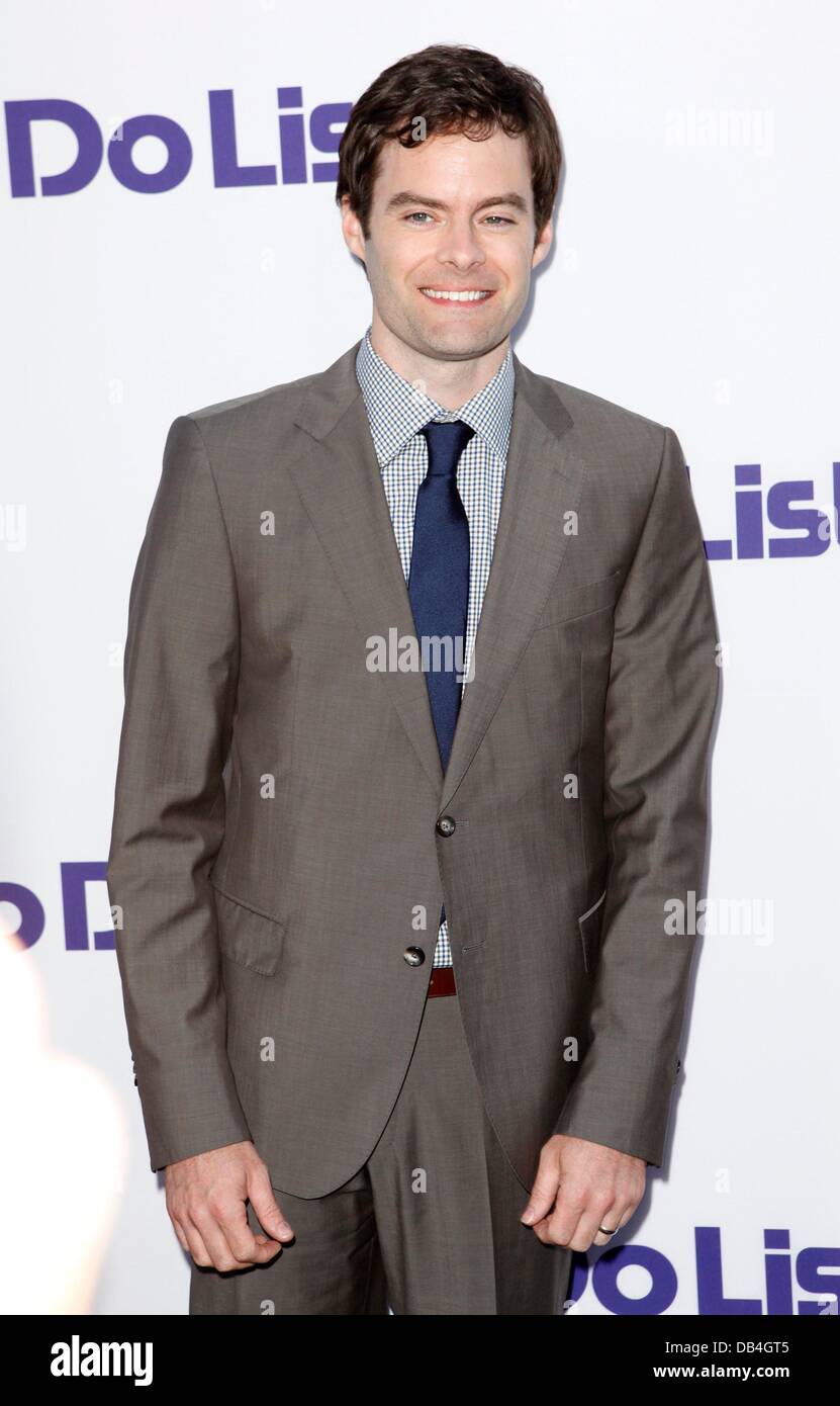 Los Angeles, CA. 23rd July, 2013. Bill Hader at arrivals for THE TO DO ...
