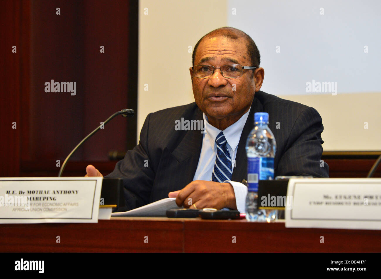 Dr Mothae Anthony Maruping, Commissioner for Economic Affairs, African ...