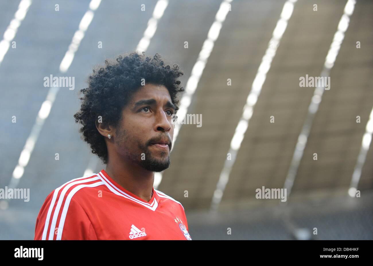 Munich, Germany. 23rd July, 2013. Dante attends the official ...