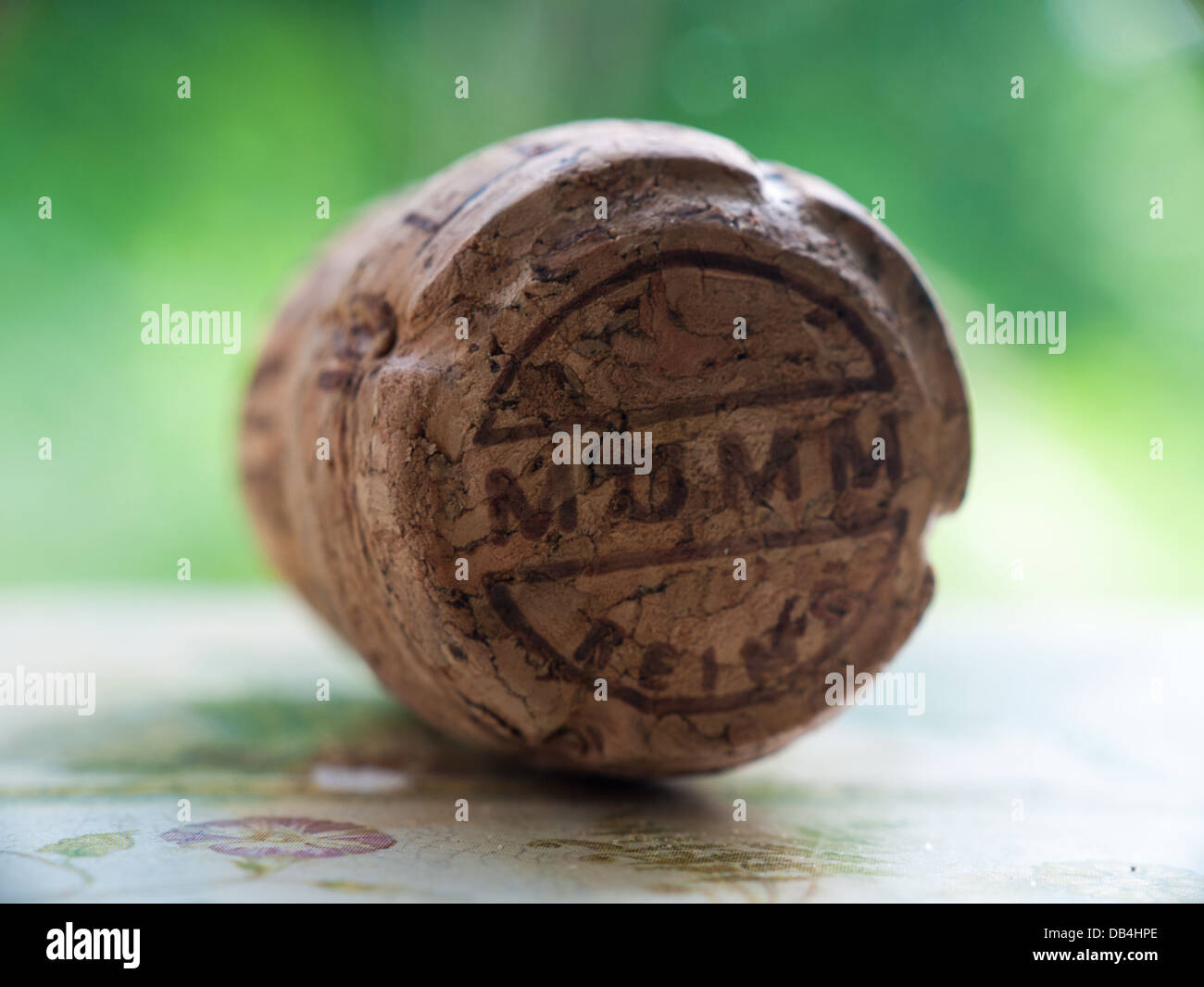 Mumm champagne cork hi-res stock photography and images - Alamy