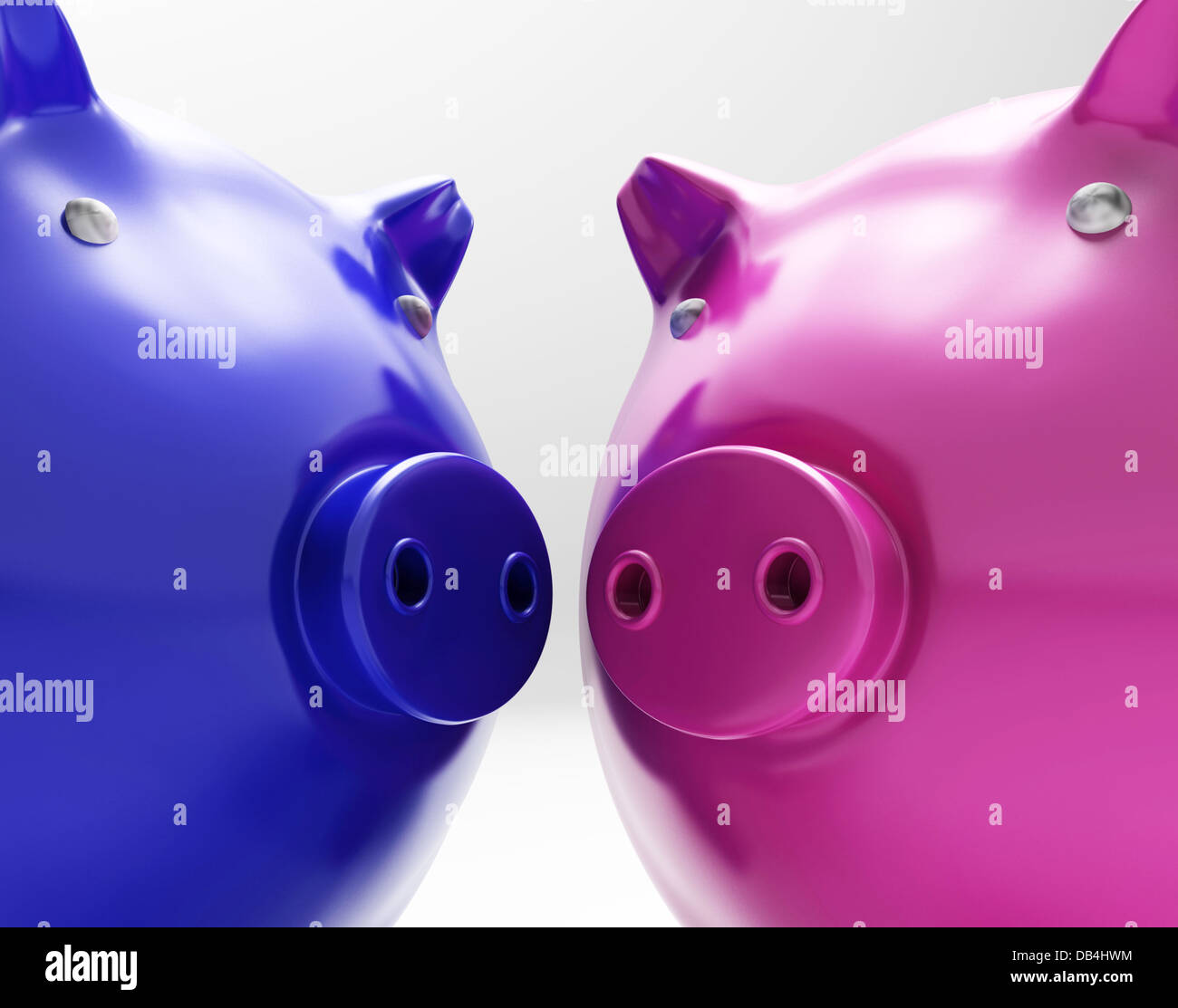 Pig duo hi-res stock photography and images - Alamy