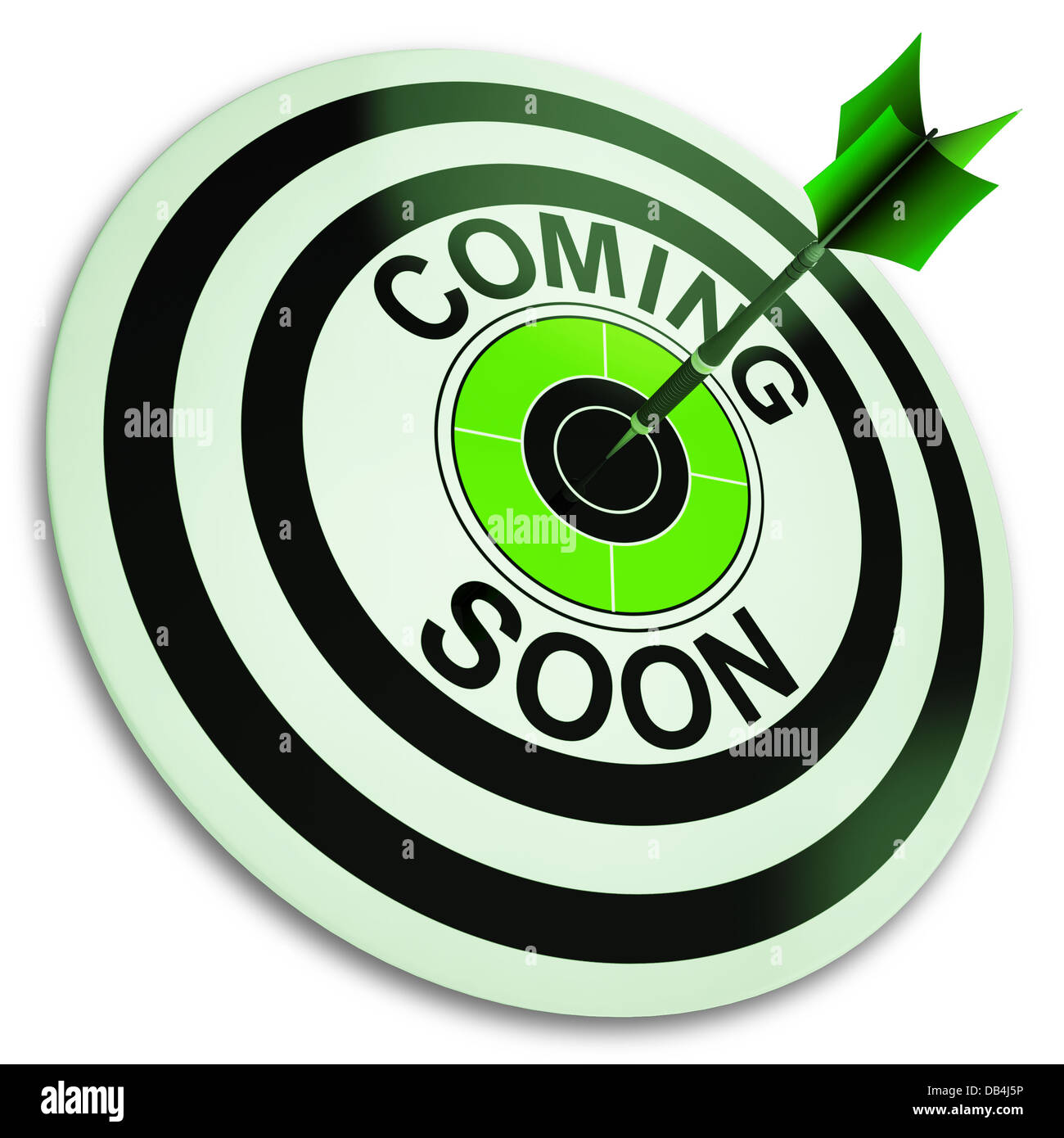 Coming Soon Target Shows New Product Announcement Stock Photo - Alamy