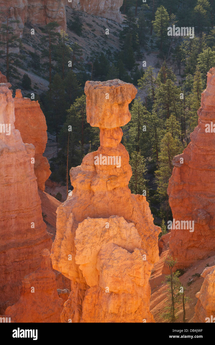 Thors hammer rock formation sunset hi-res stock photography and images ...