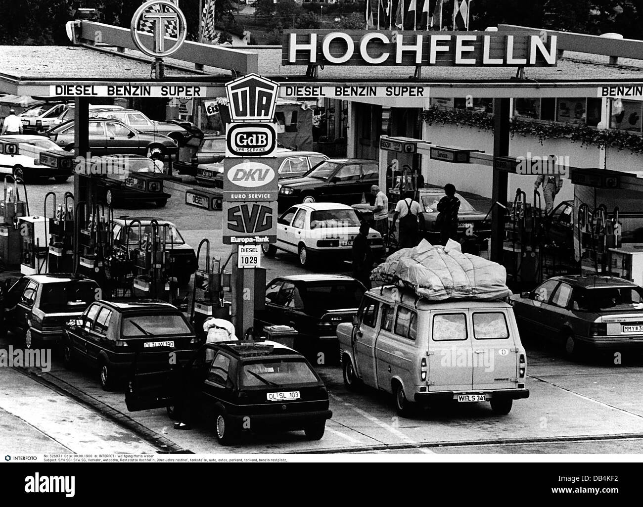 Rural motorway Black and White Stock Photos & Images - Alamy