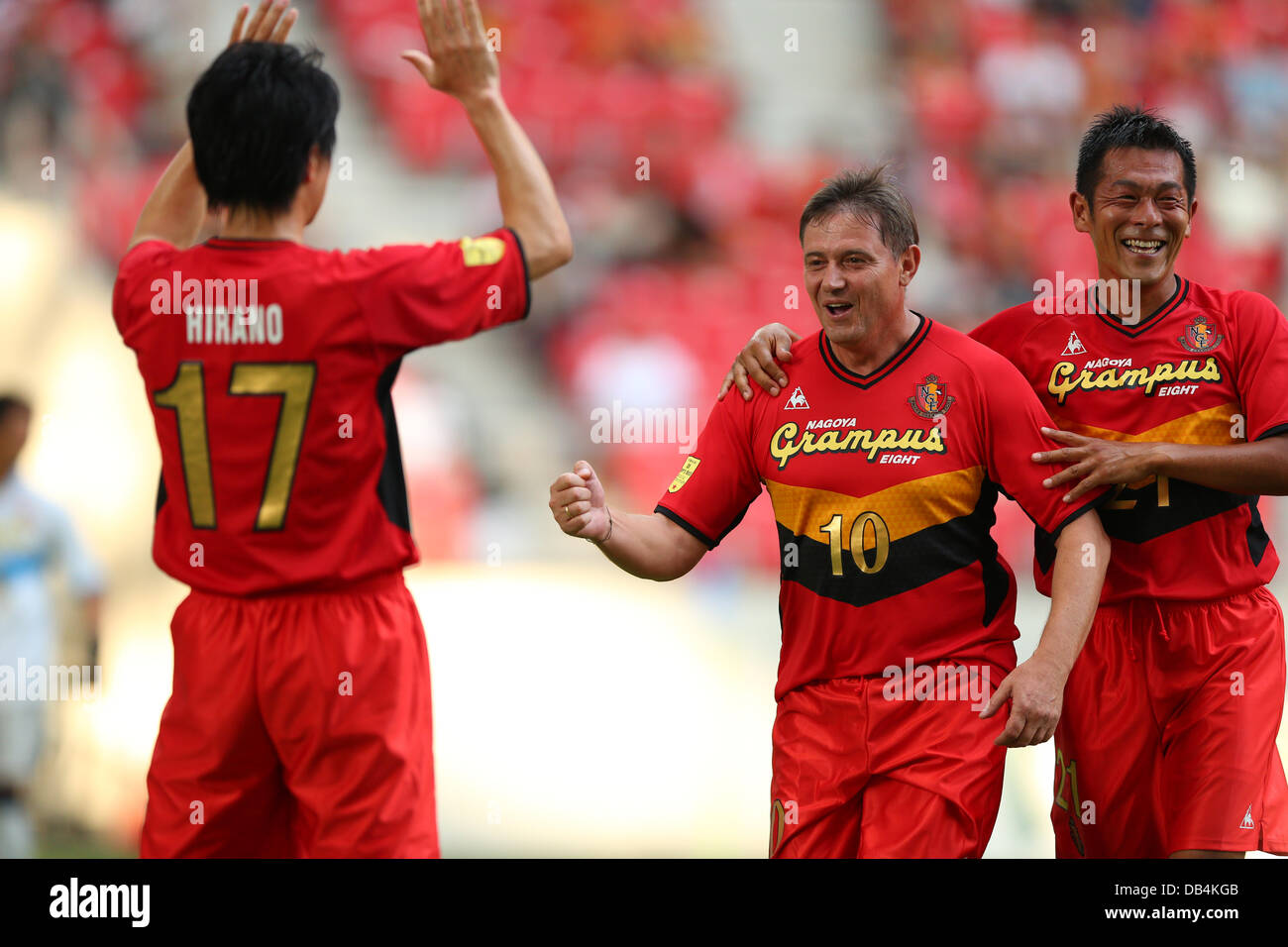 Nagoya, Japan. 22nd , 2013. Dragan Stojkovic (Grampus OB) Football ...