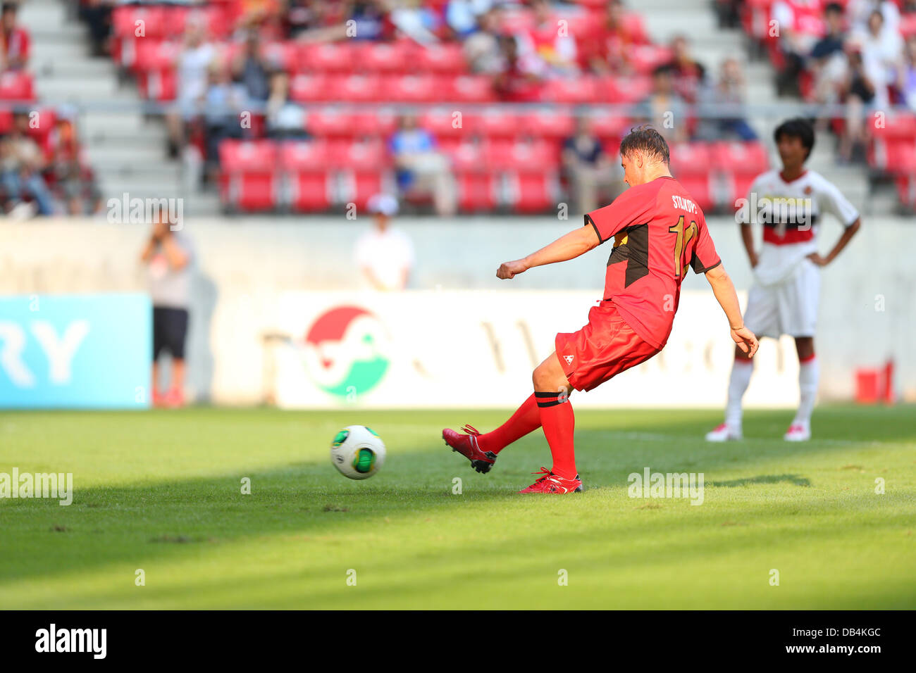 Nagoya, Japan. 22nd , 2013. Dragan Stojkovic (Grampus OB) Football ...