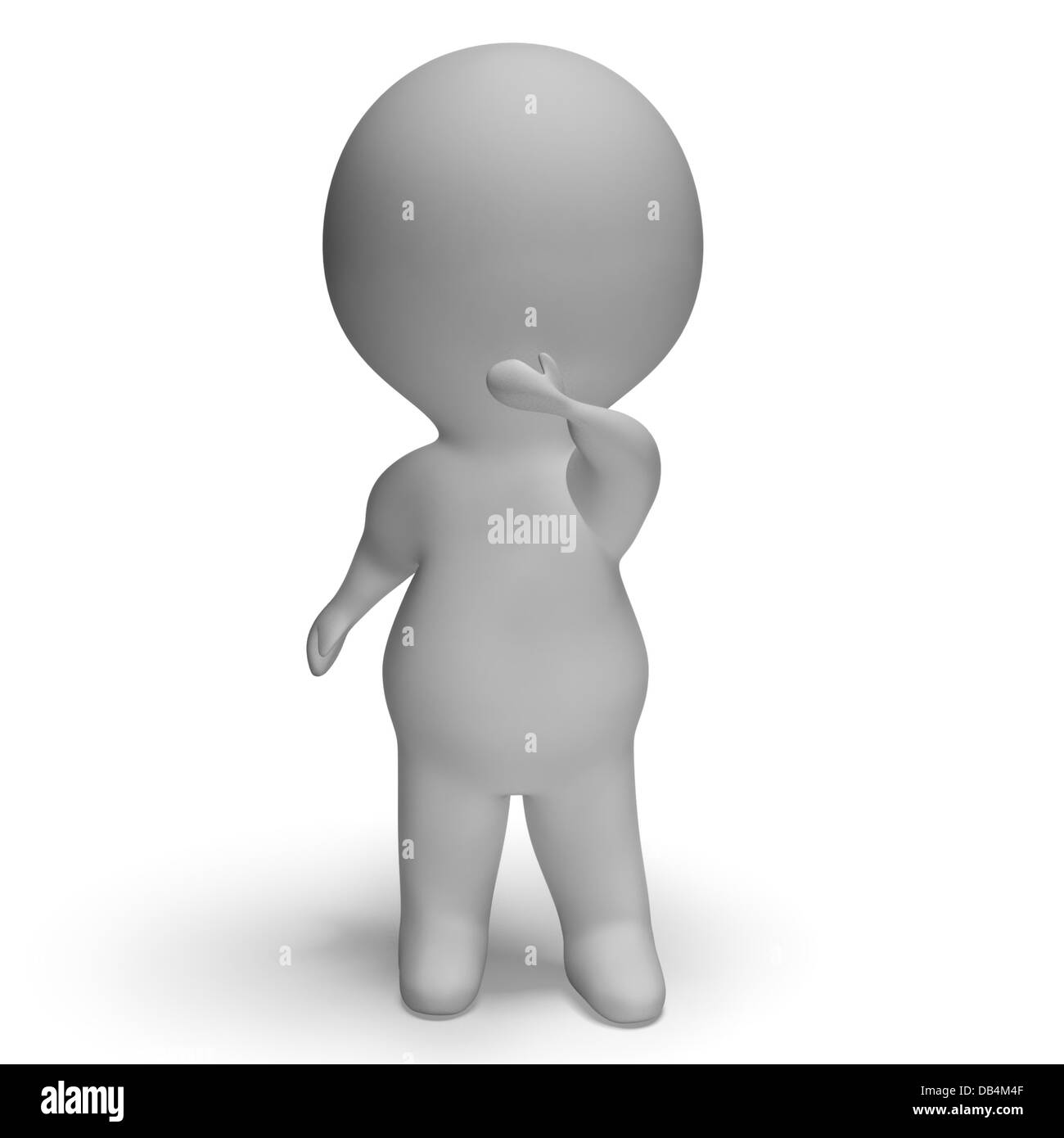 Oops Expression And Hand On Mouth Shows Surprise Stock Photo - Alamy