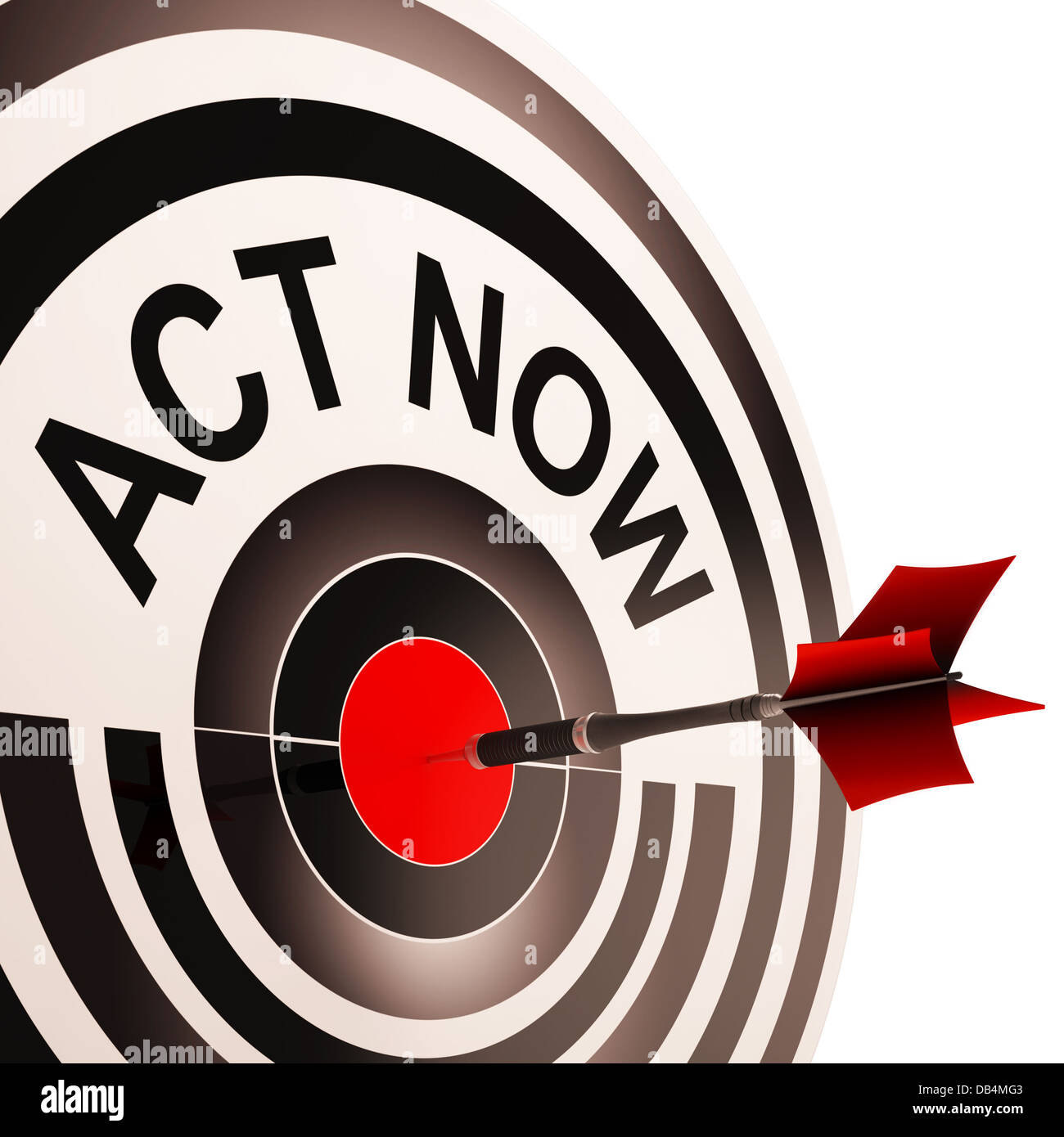 Act Now Means To Inspire And Motivate Stock Photo - Alamy