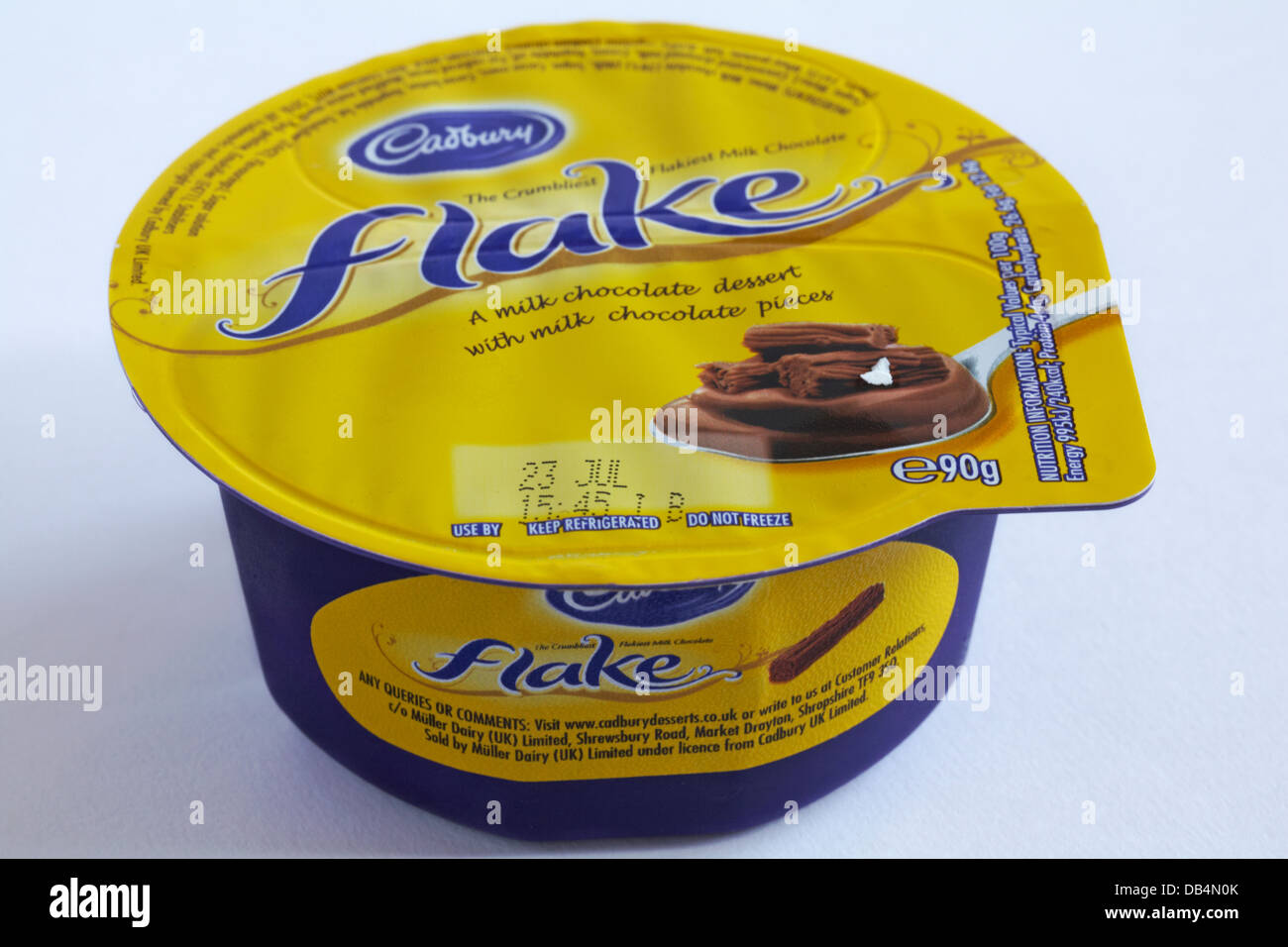 pot of Cadbury Flake the crumbliest flakiest milk chocolate flake a ...