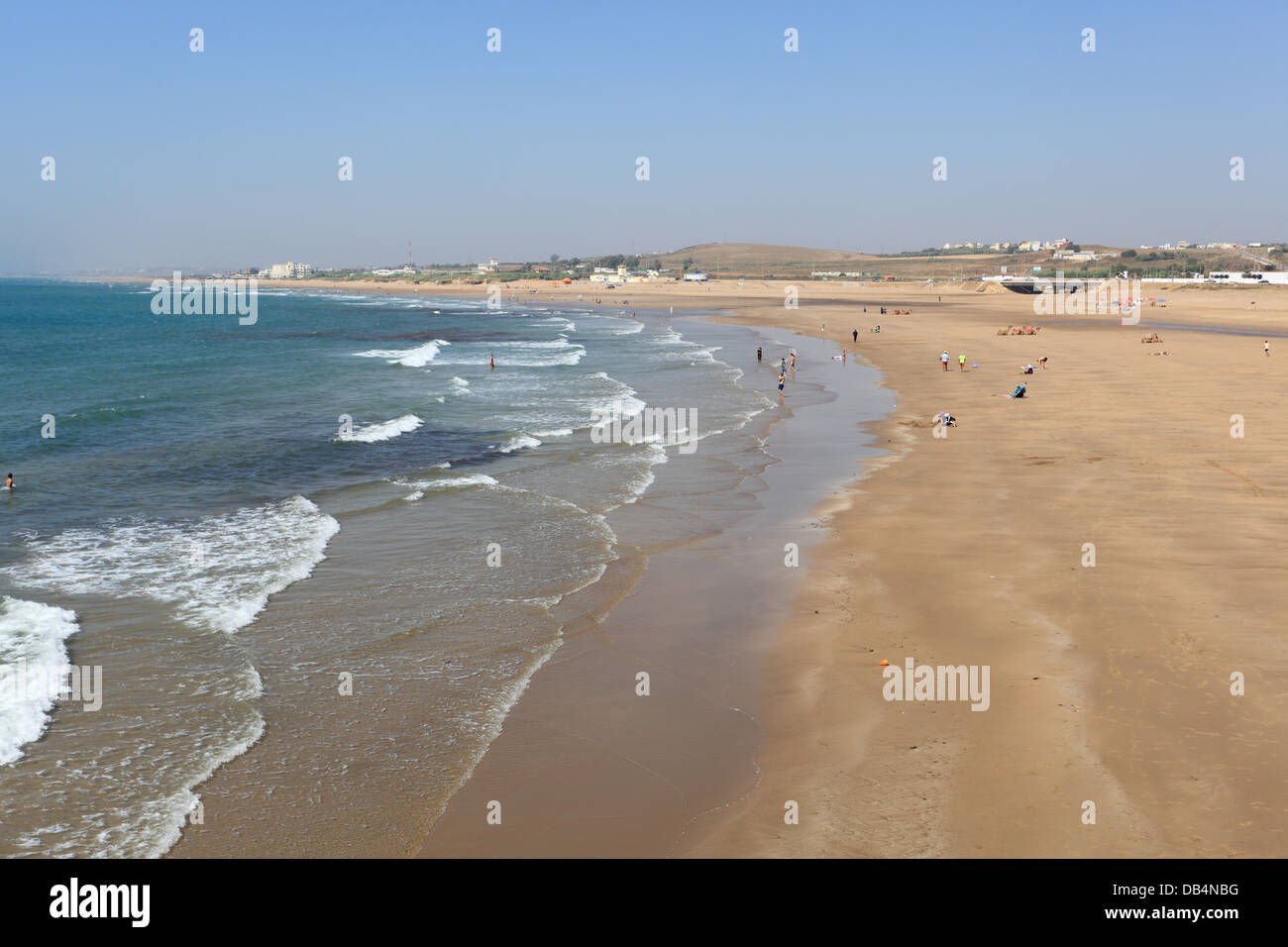 Beach in Asilah, Morocco, North Africa Stock Photo - Alamy