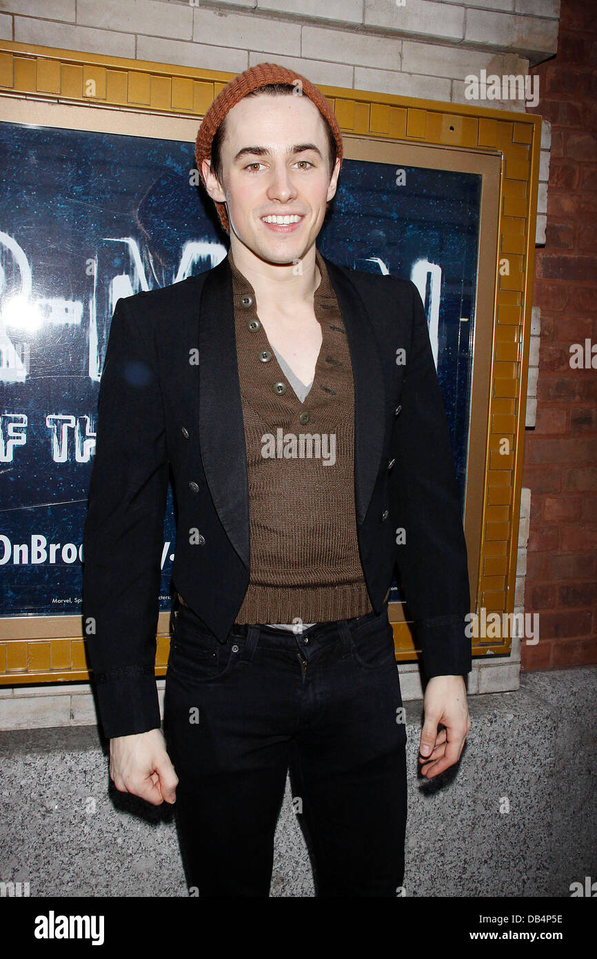 Reeve Carney The Broadway musical 'Spider-Man: Turn Off The Dark' final ...