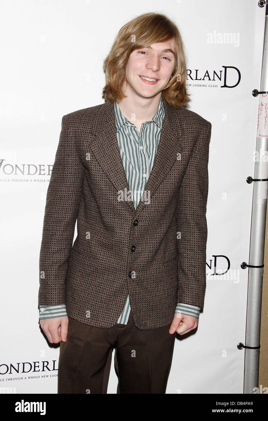 Danny Flaherty Opening night of the Broadway musical production of ...