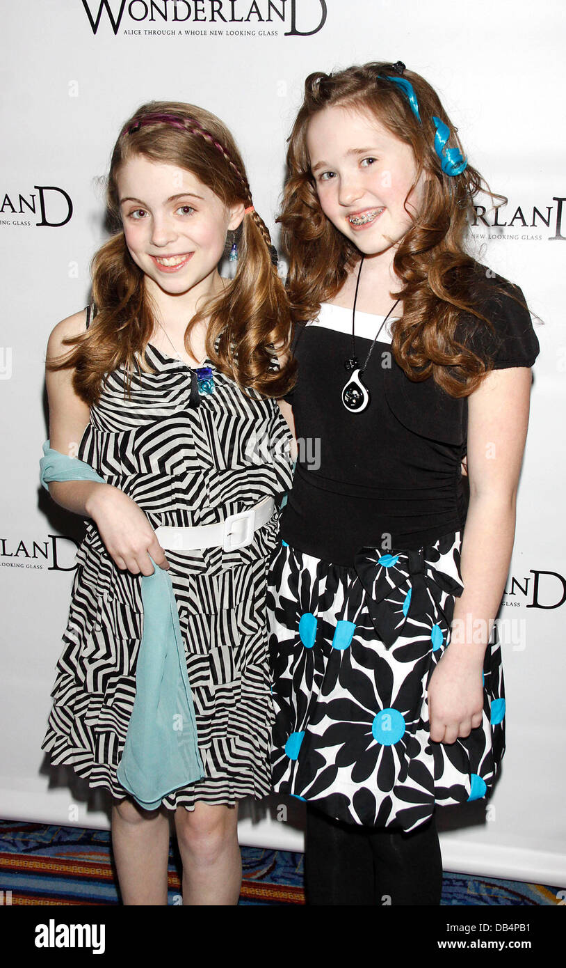 Rozi Baker and Bailey Grey Opening night of the Broadway musical ...