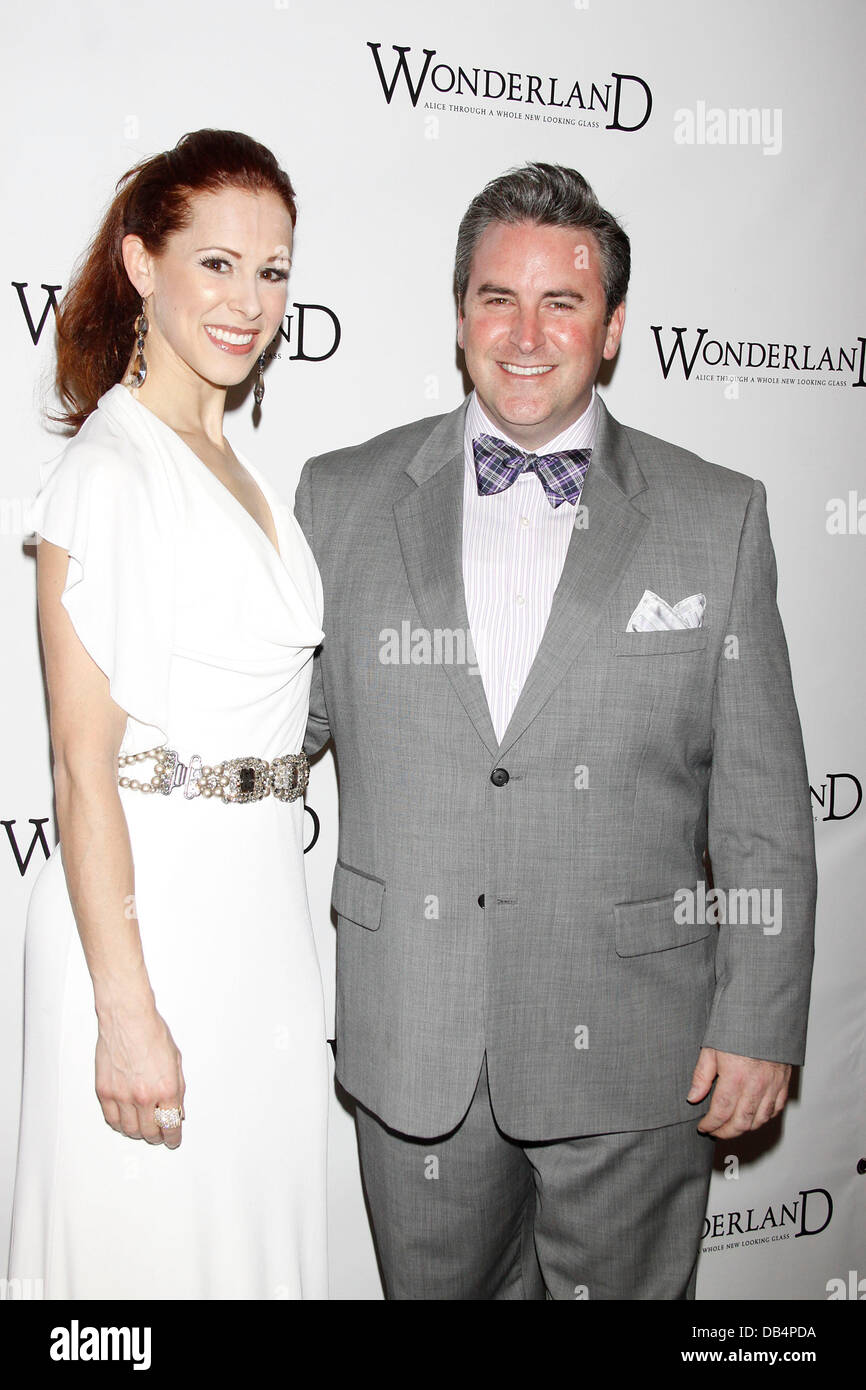 Heather Parcells and Danny Stiles Opening night after party for the ...